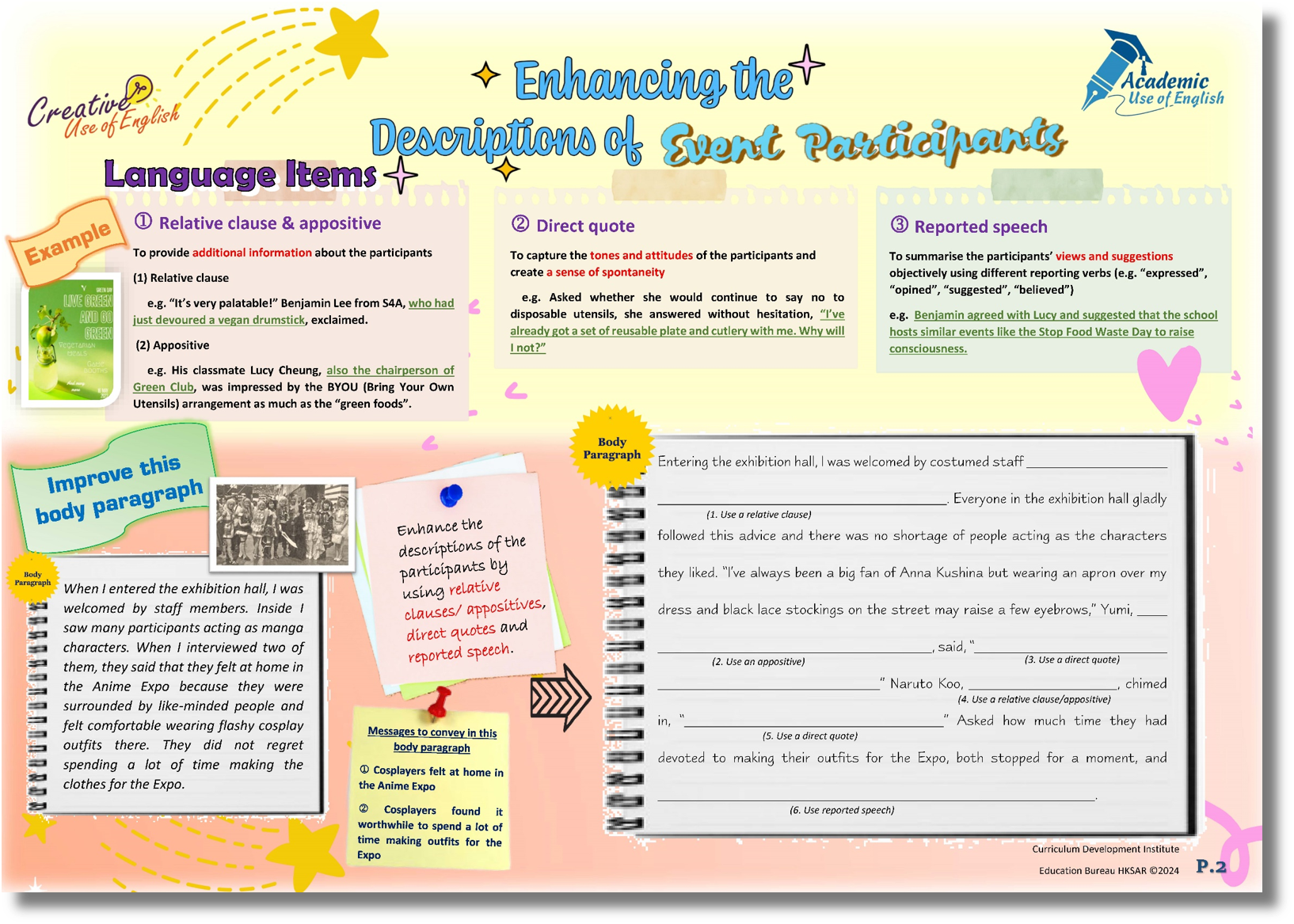 Creative Use of English - Education Bureau