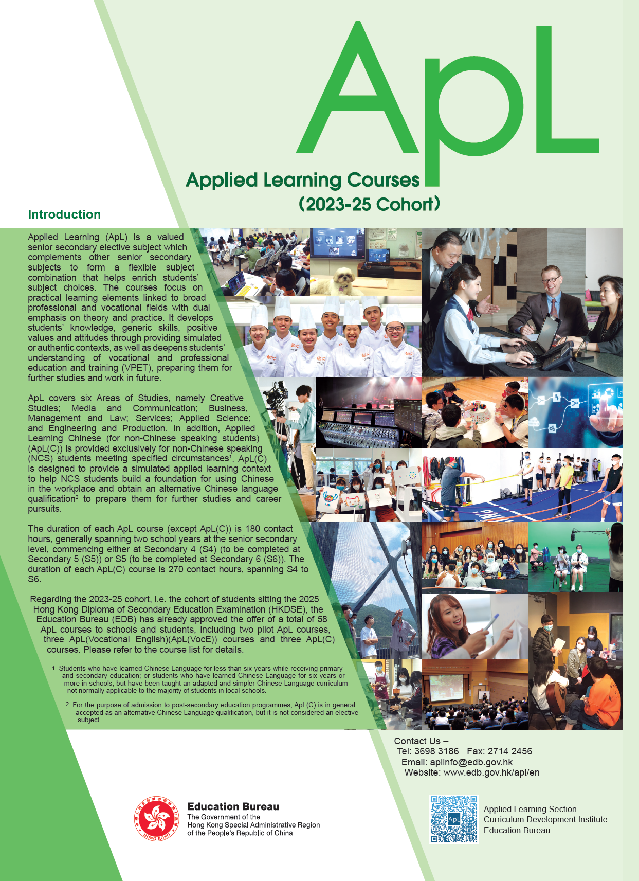 English-related Applied Learning Courses - Education Bureau